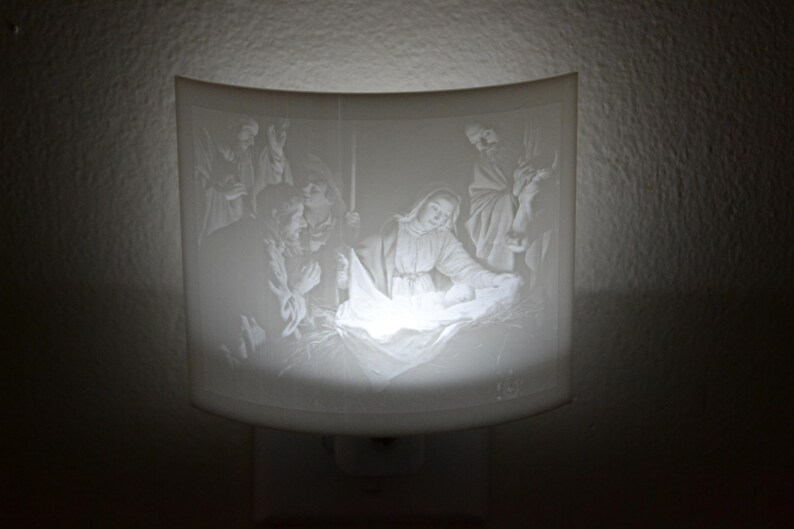 Nativity Night Light - Etsy