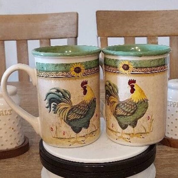 Rooster Coffee Mug - Etsy