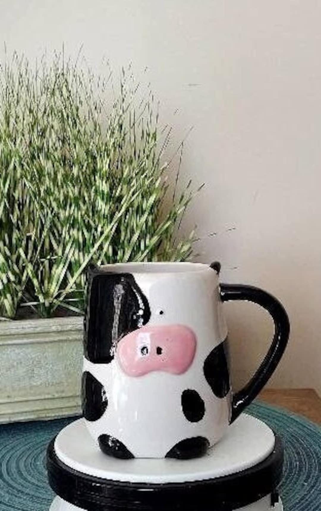 3-D Cow Coffee Mug, Cow Coffee Mug, Cow Coffee Cup, Animal Coffee Mug ...