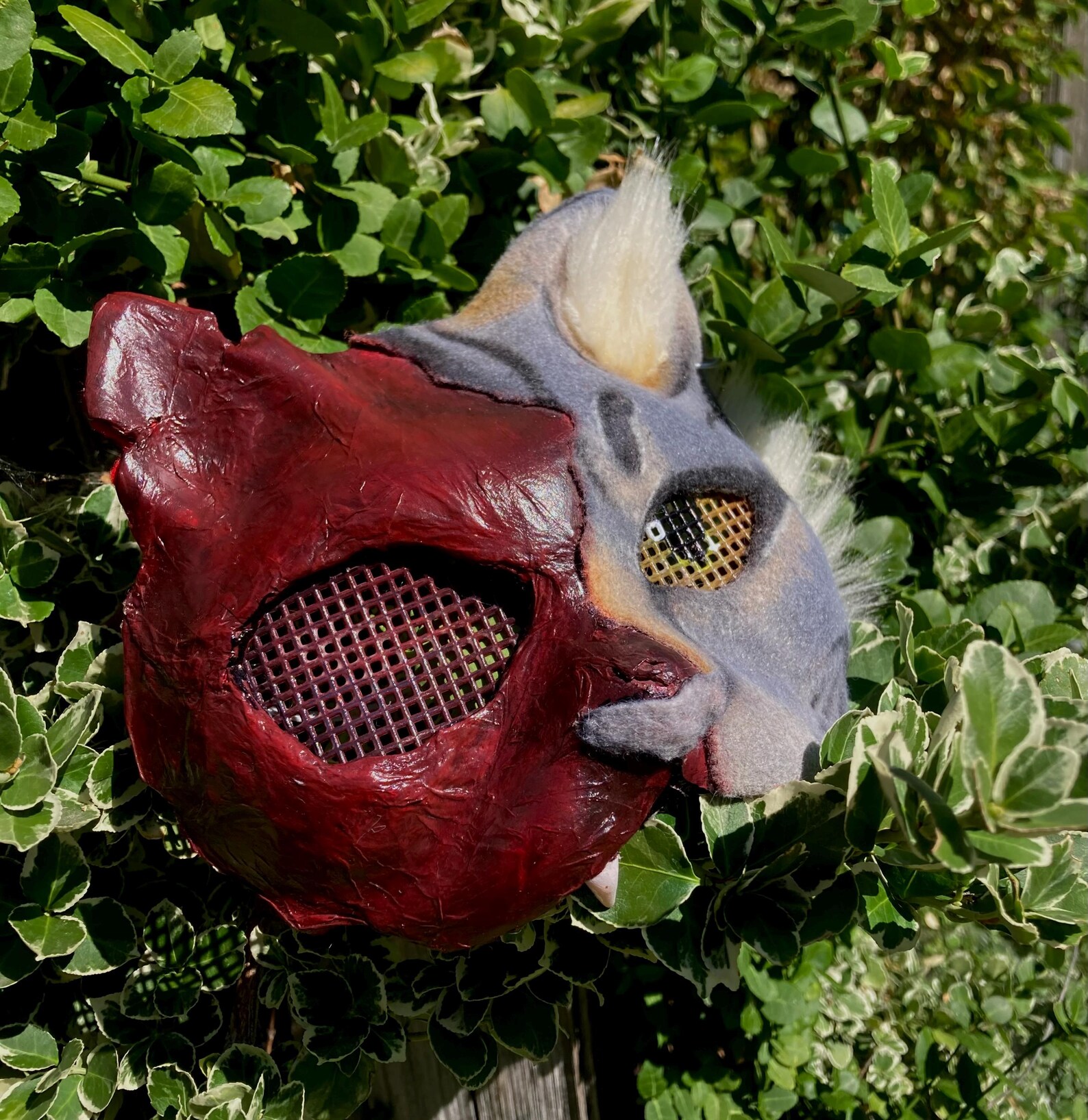 Scarred Tabby Cat Mask for Therian or Furry - Etsy