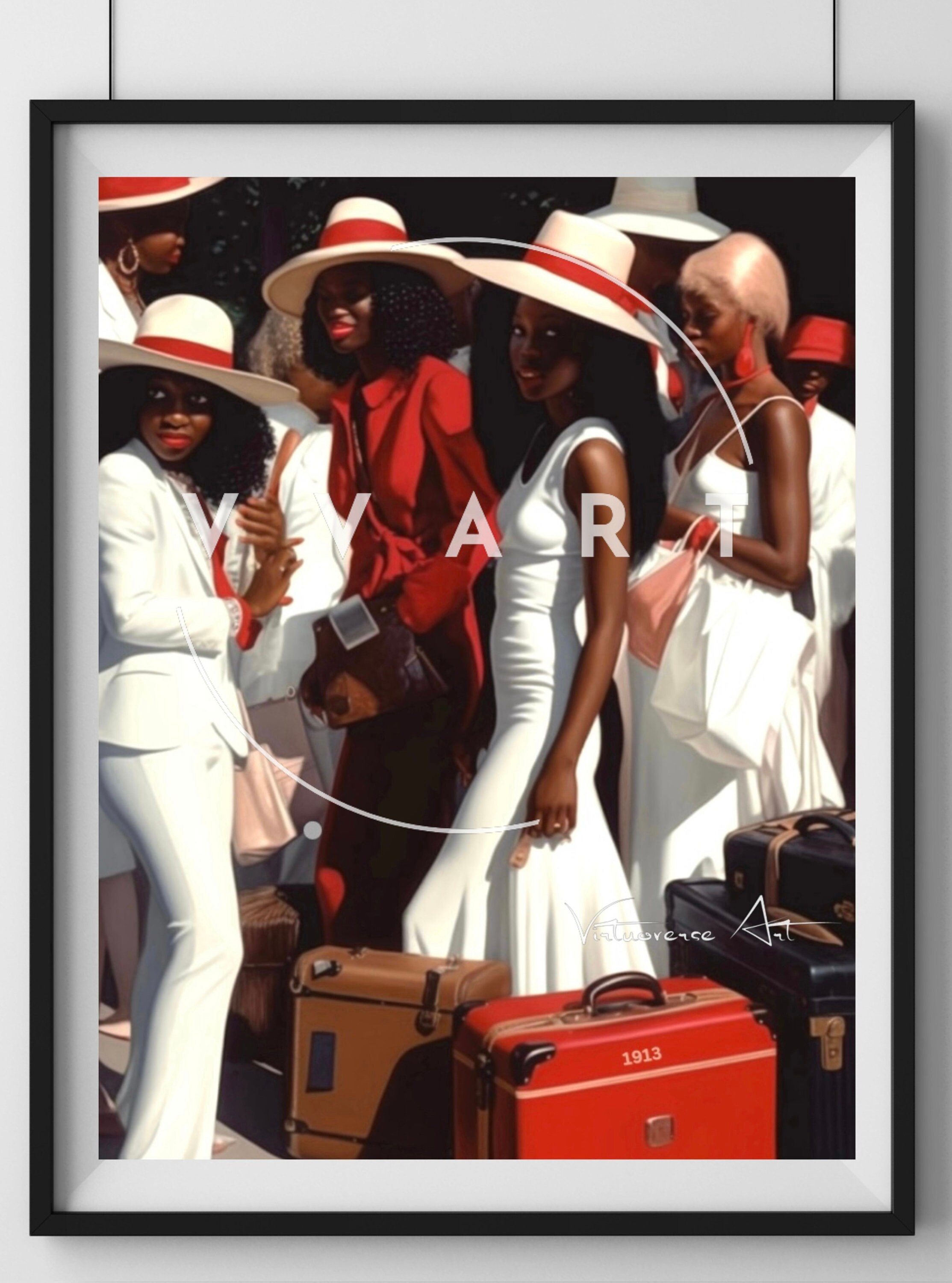 The Crimson and Cream Convention - Etsy