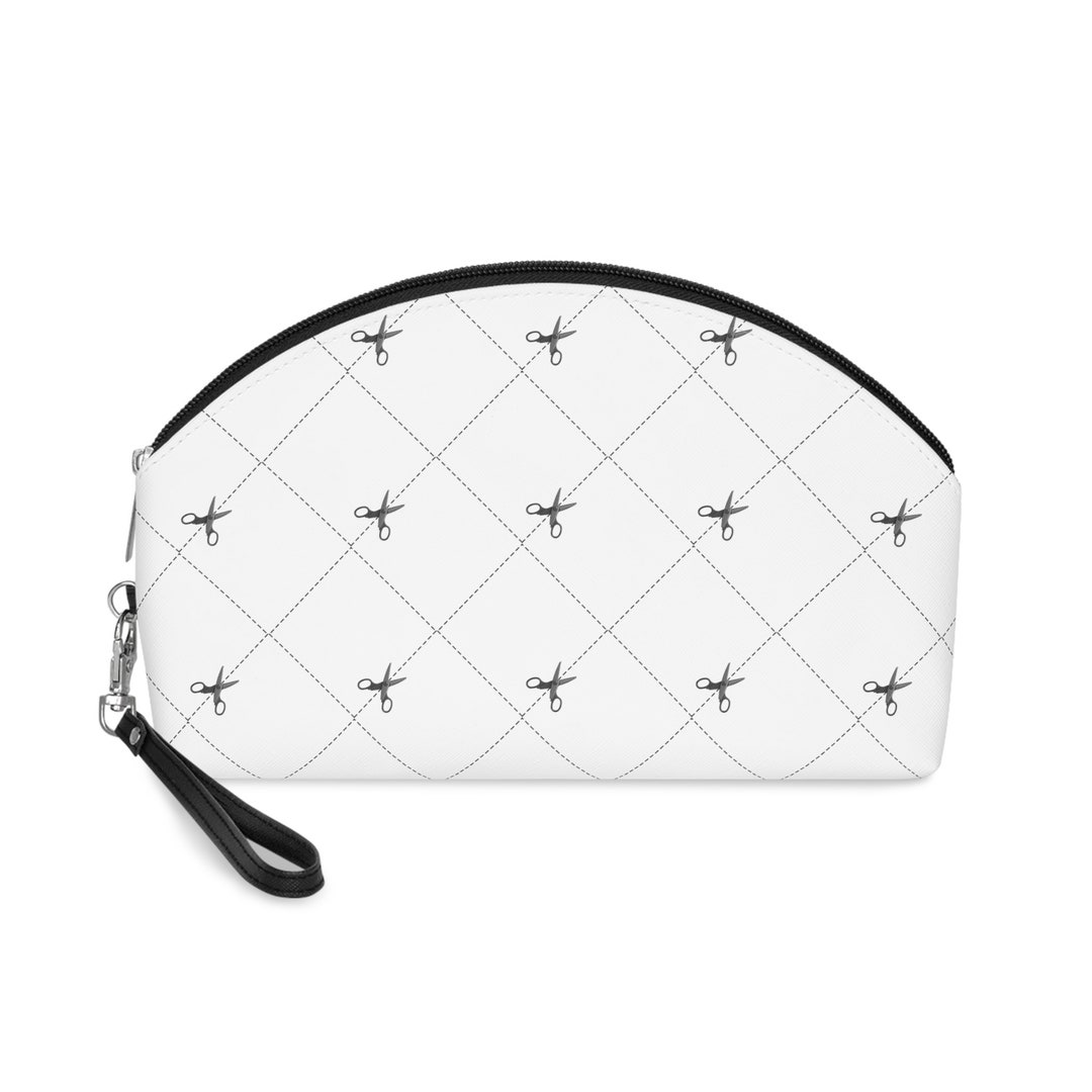 Crafty Dotted Line and Scissors Grid Paper Storage Hand Bag - Etsy