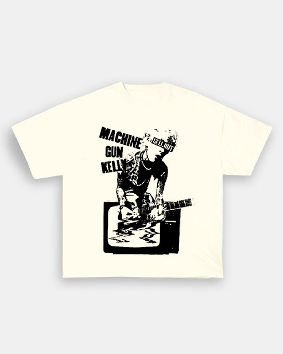 Retro Machine Gun Kelly Tour T-shirt 90s Machine Gun Kelly - Etsy