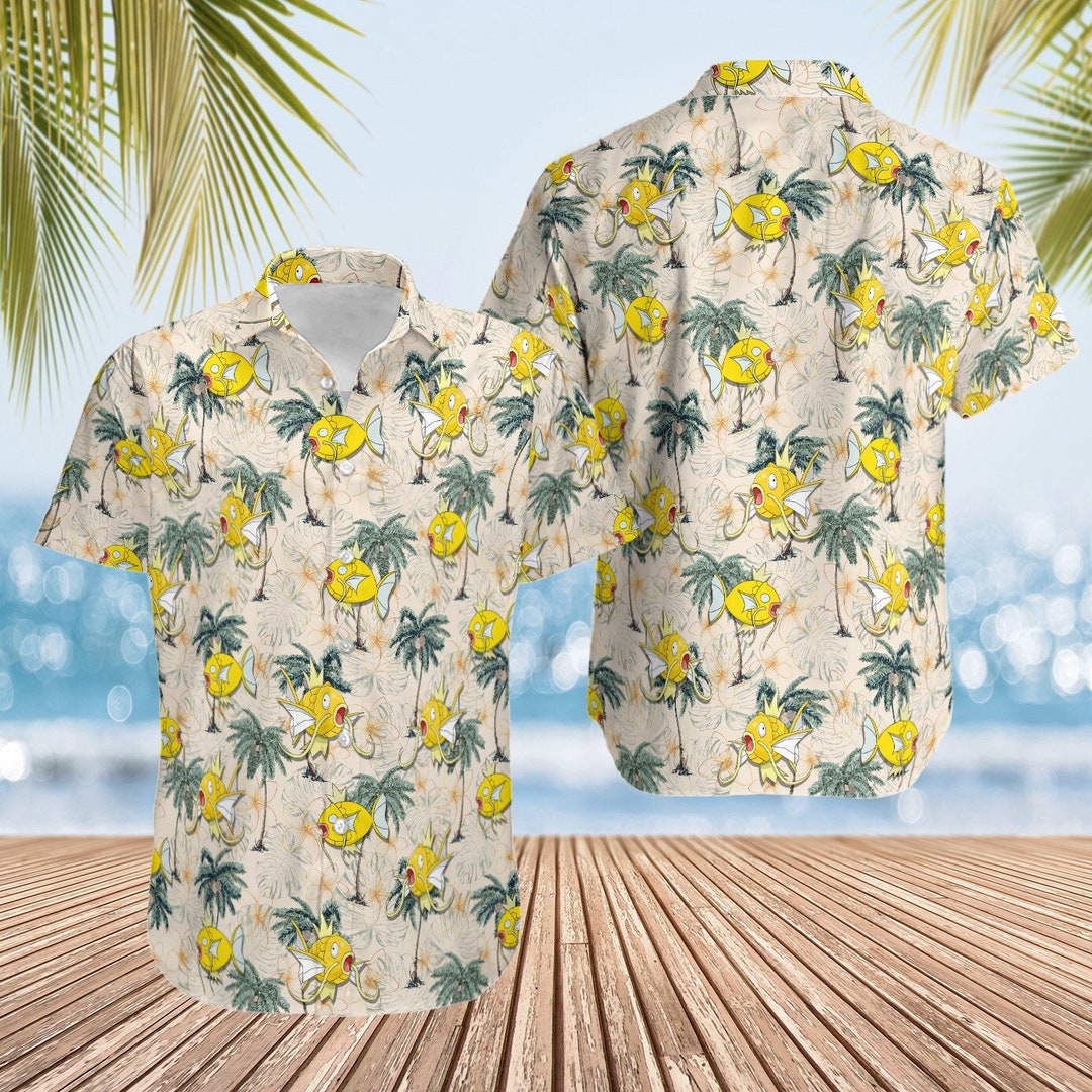 Magikarp Undead Pattern Hawaiian Shirt Button up Shirt - Etsy
