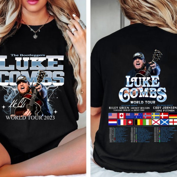 Luke Combs 2023 Tshirt - Etsy