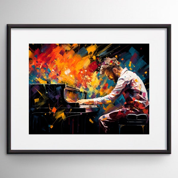 Abstract Music Art - Etsy