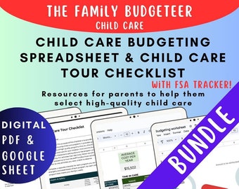Child Care Tour Checklist PDF - Etsy