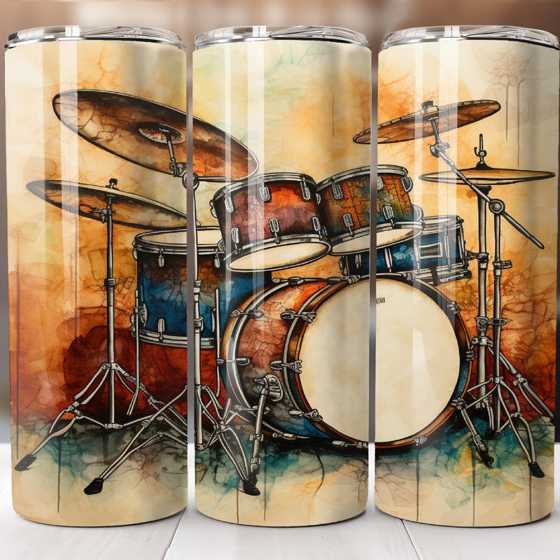 Drum Set Sublimation Wrap - Etsy