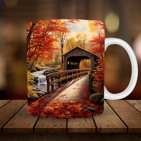 Covered Bridge - Etsy