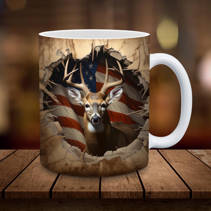 Deer Mugs - Etsy