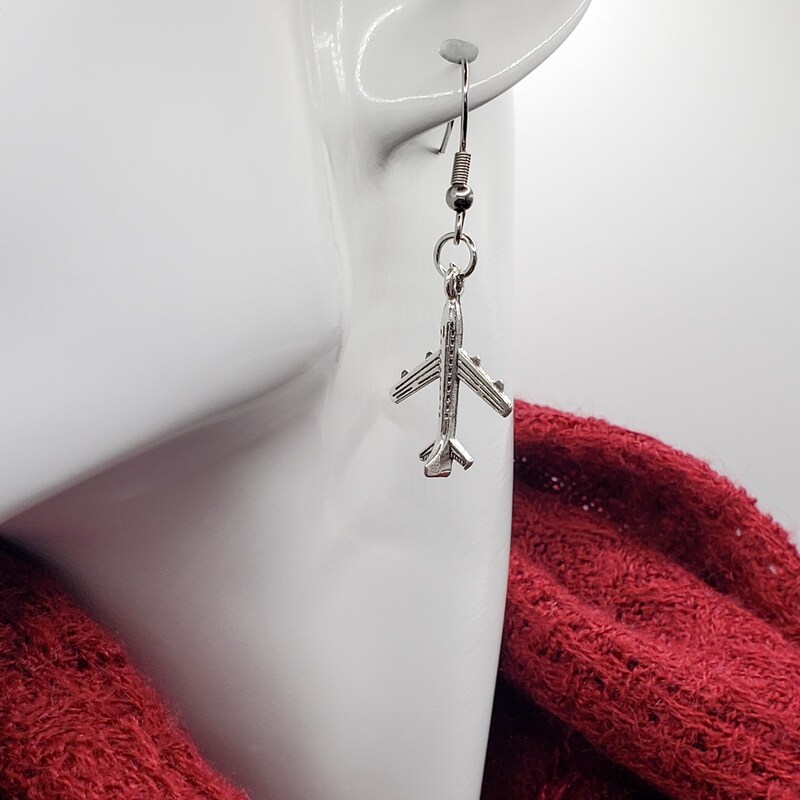 Plane Earrings - Etsy