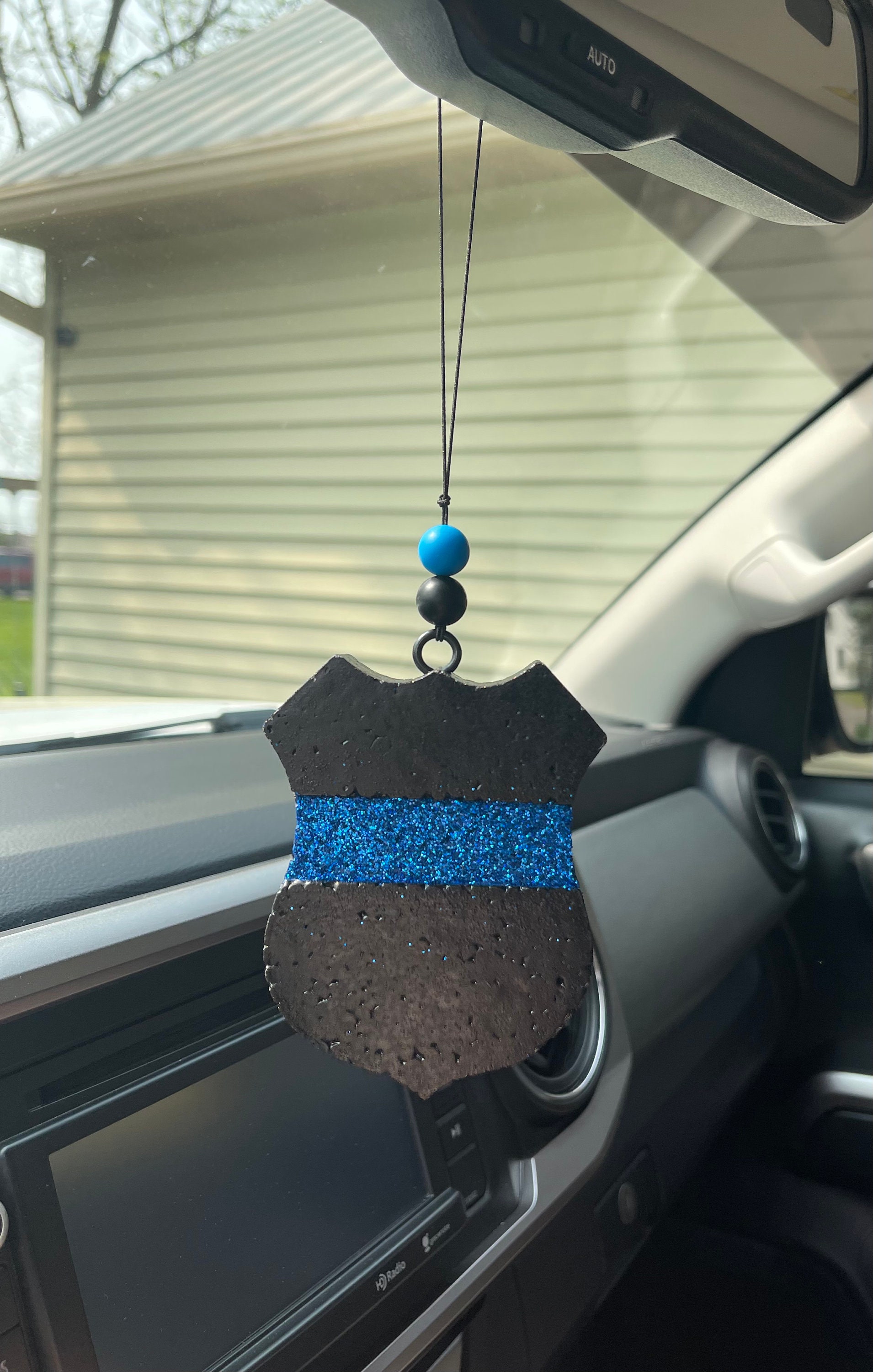 Police Badge Freshie Thin Blue Line Air Freshener - Etsy