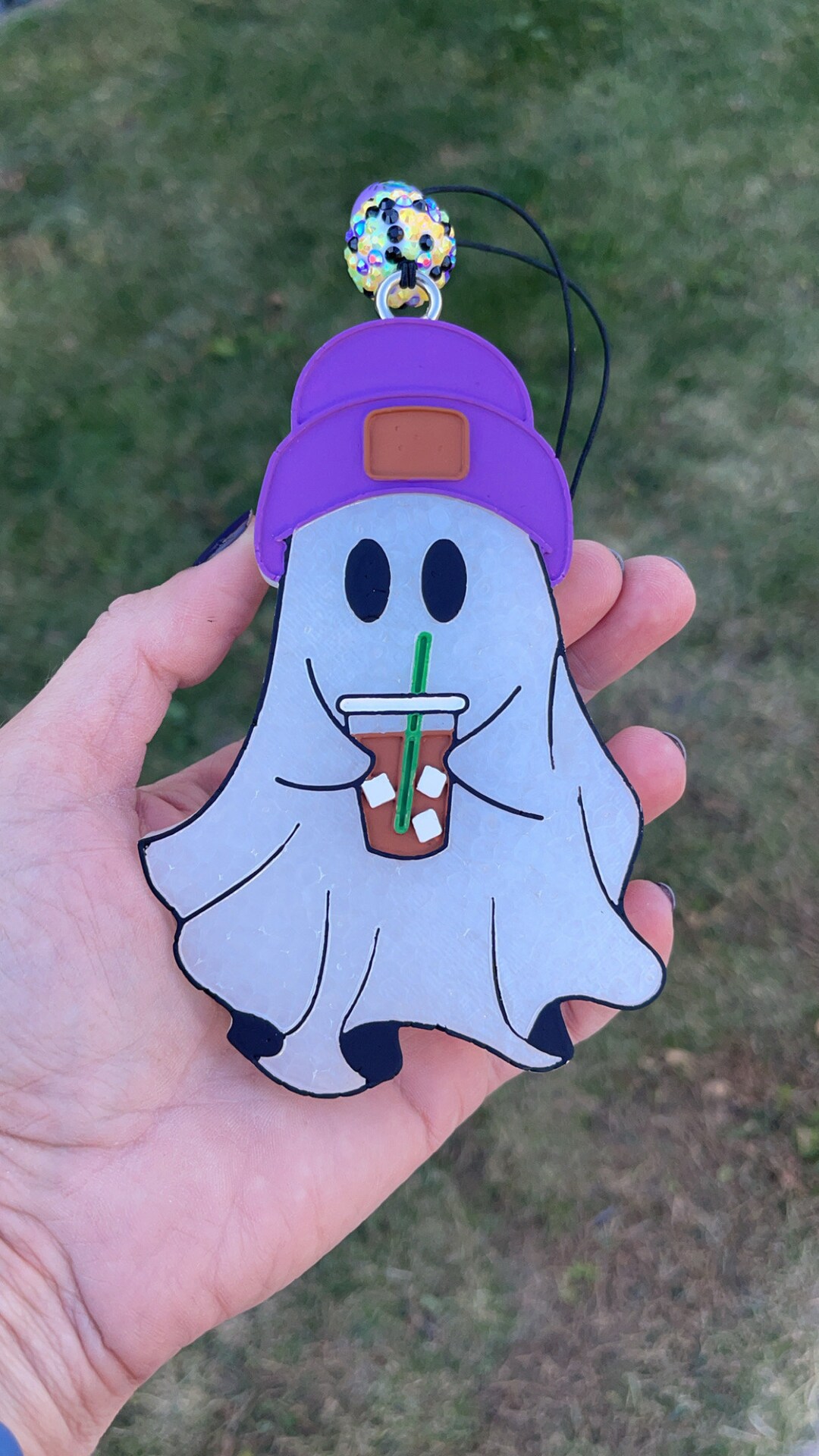 Ghost Coffee Freshie, Ghost Beanie Freshie, Ghost Freshie, Fall ...