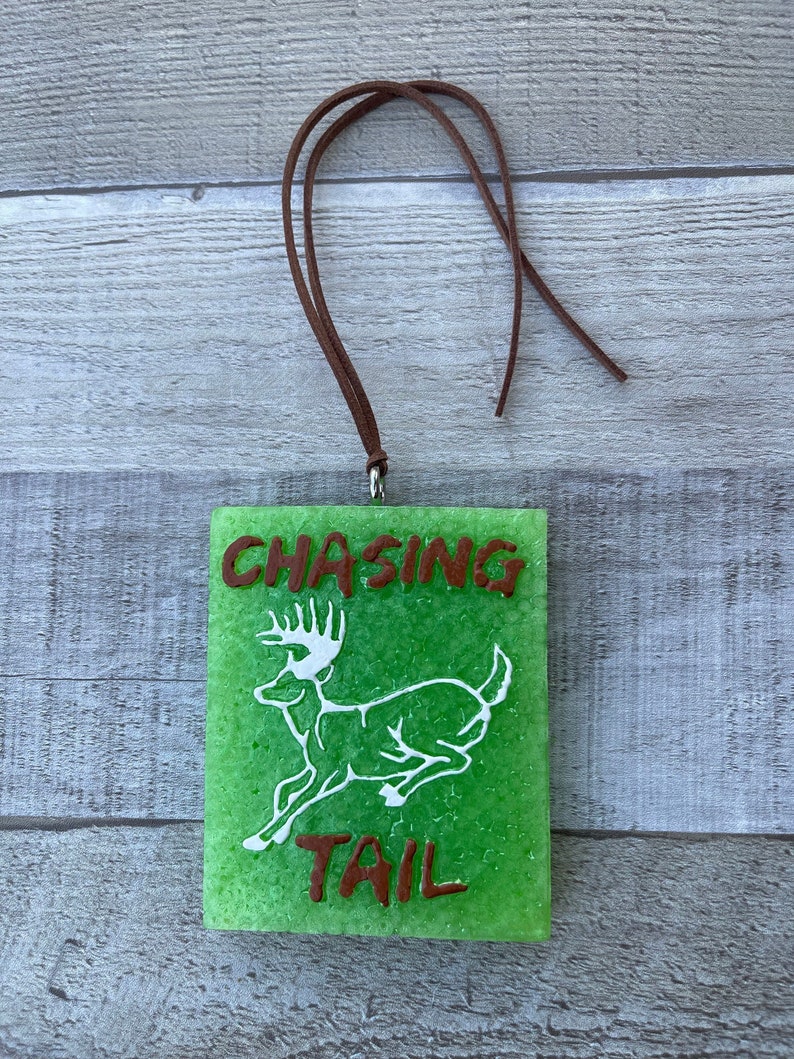 Chasing Tail Freshie Hunting Air Freshener Hunting Freshies - Etsy