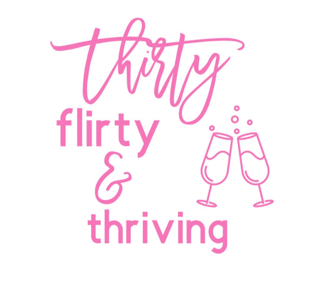 Recovery/hangover Kit: Thirty Flirty & Thriving 30th - Etsy