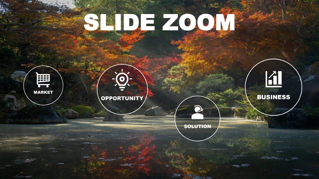 Business Slide Zoom Template Power Point Editable File - Etsy