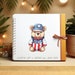 Patriotic Teddy Bear Clipart Set Patriotic Clip Art Teddy Bear ...