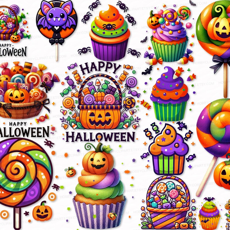 Halloween Clip Art - Etsy