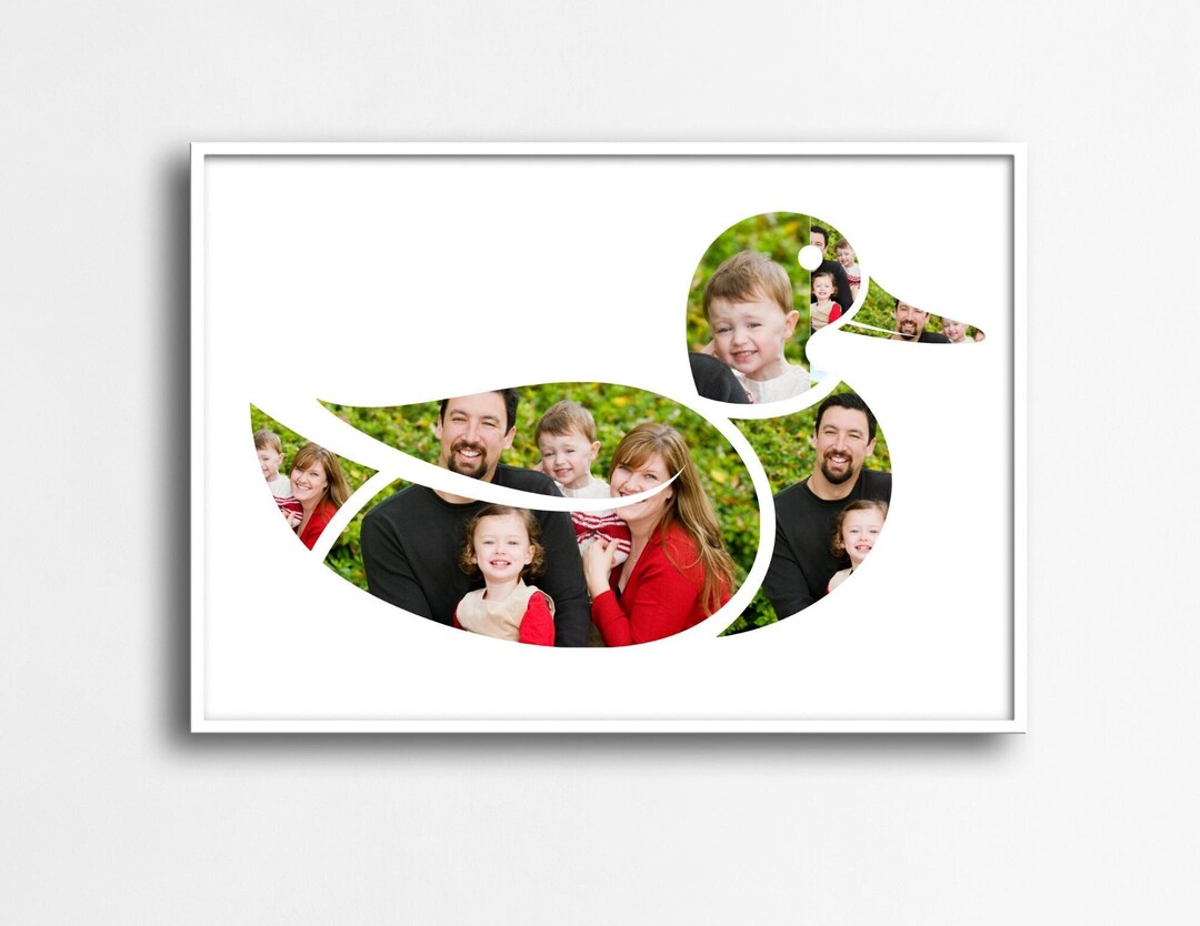 Duck Photo Collage Canva Template wall Art Collage - Etsy