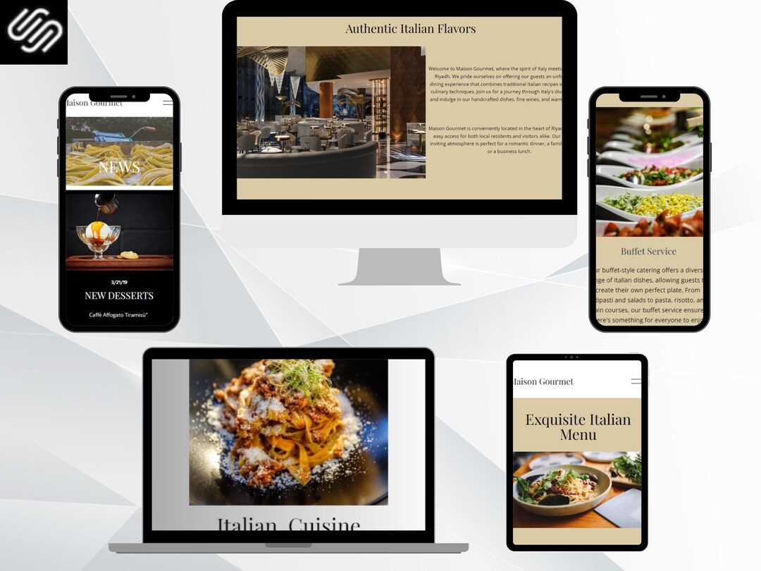 Squarespace 7.1 , Website Template ,restaurant Template, Cafe Design ...