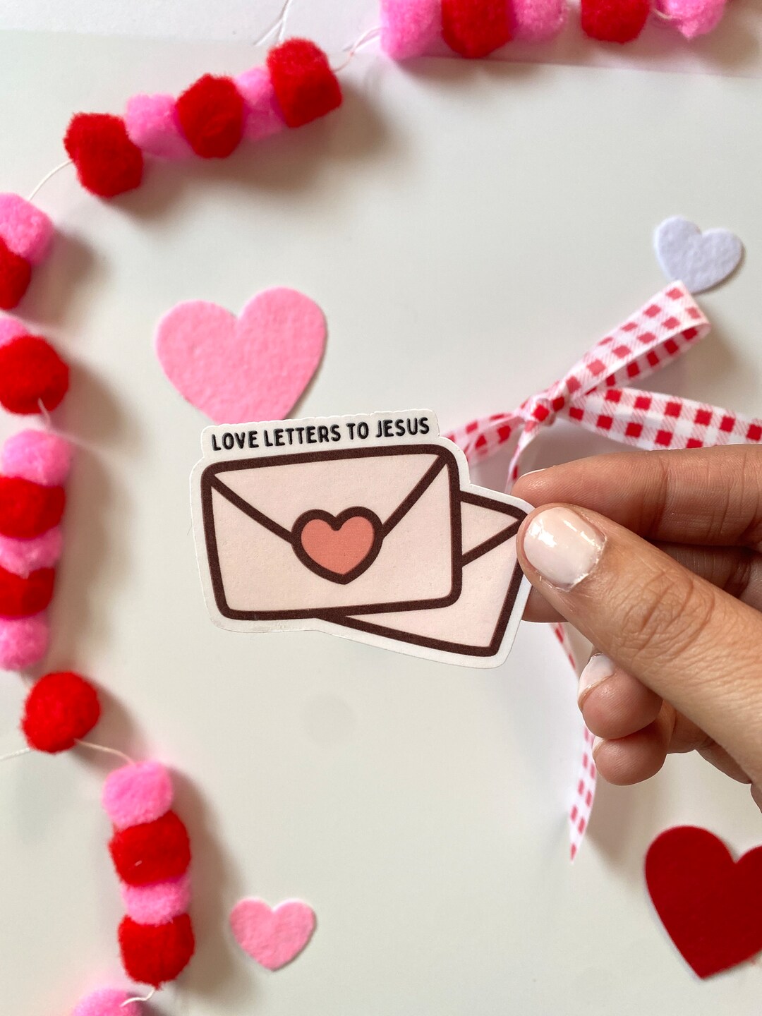 Love Letters to Jesus Sticker | Christian Stickers | Bible Stickers ...