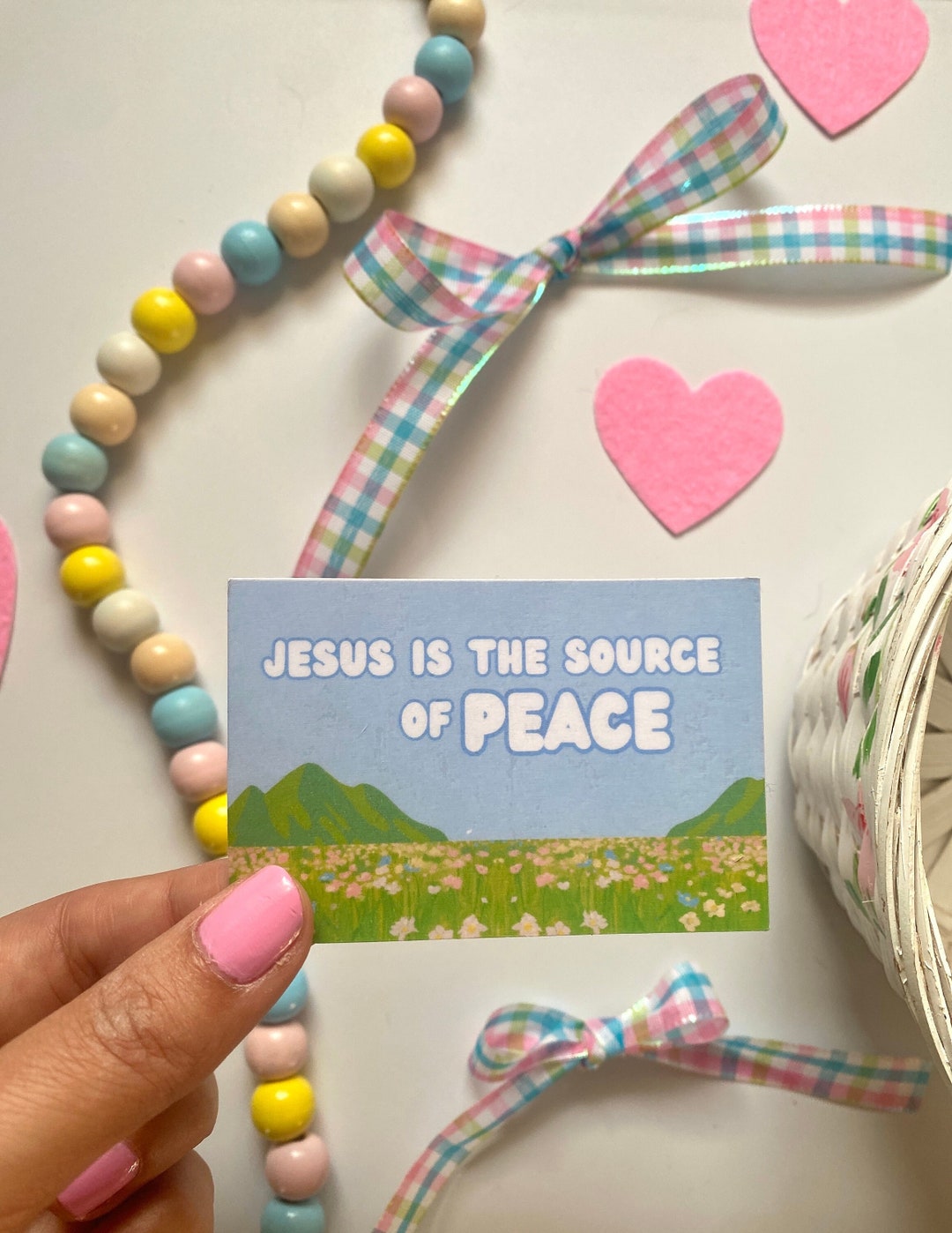 Peace Flower Field Sticker | Christian Stickers | Bible Stickers ...