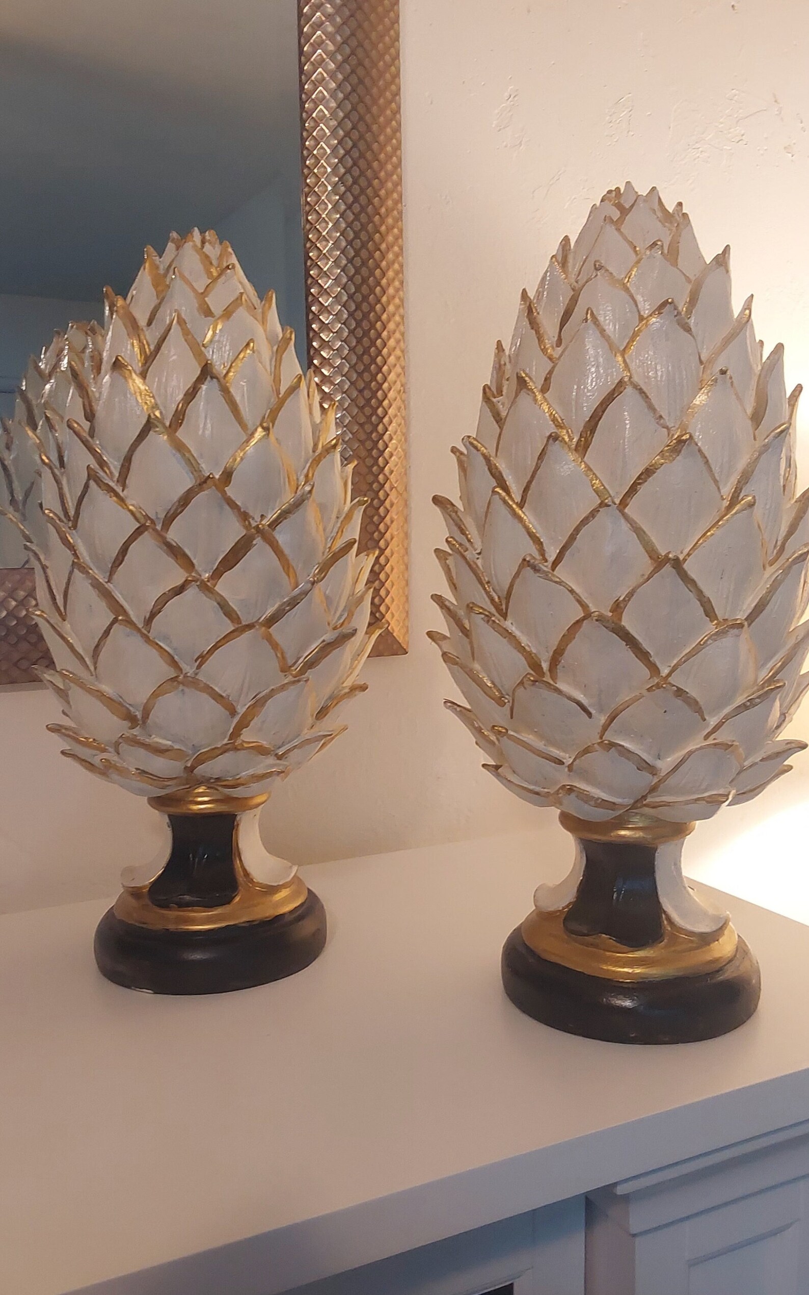 Artichoke Finial Statue 18" - Etsy