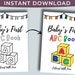 ABC Book Baby Shower Activity Coloring Pages Baby's - Etsy
