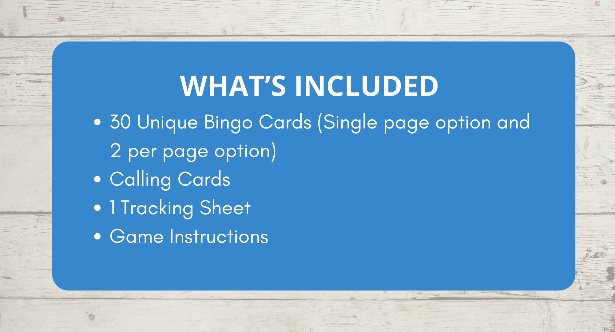 30 Blue Baby Shower Bingo Game Cards Printable, Blue Theme Baby Shower ...