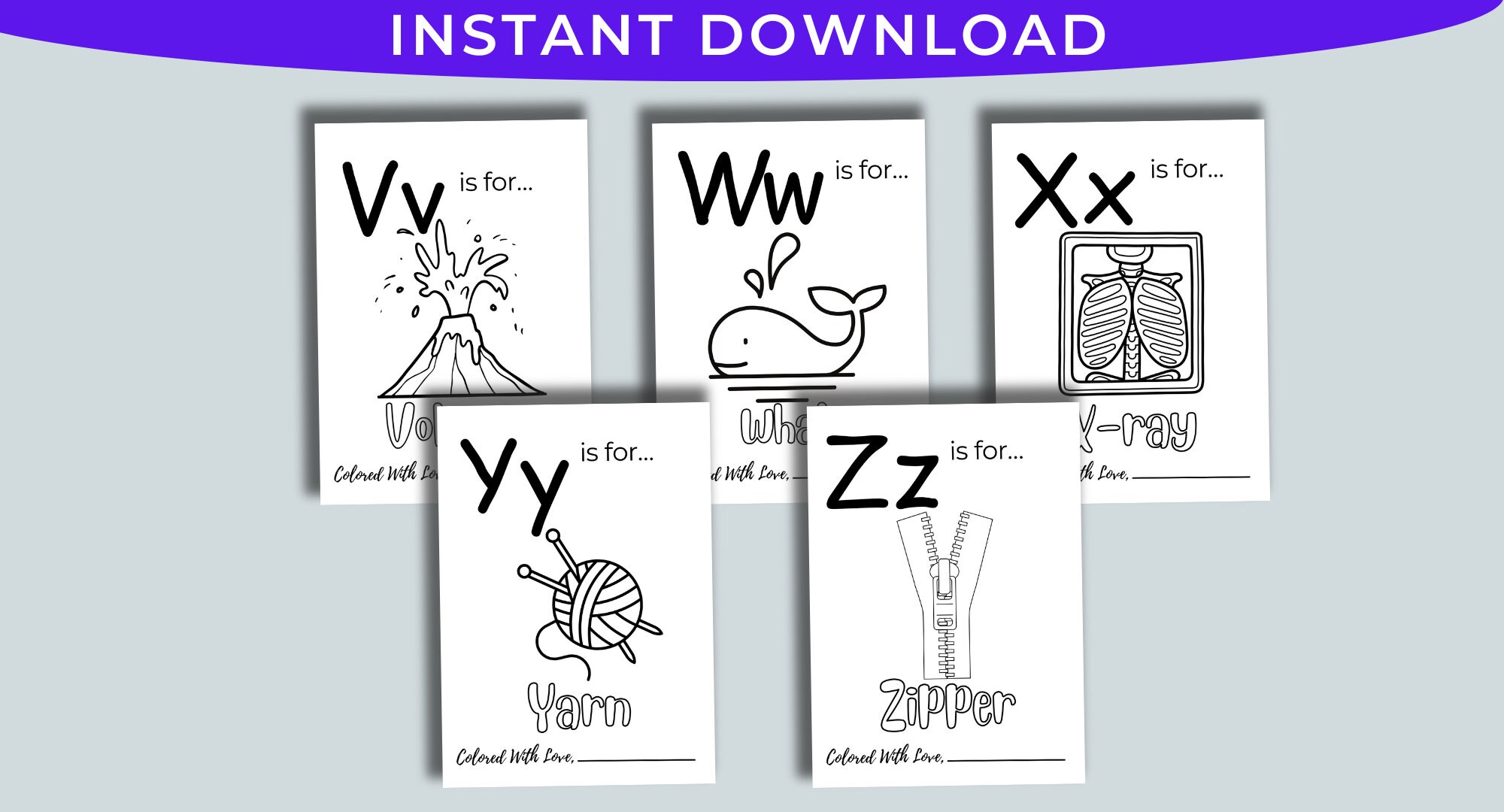 Baby Alphabet Book, Little Monkeys, 1st Birthday Gift, DIY Baby ...