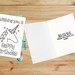 6-pack Unicorn Color Your Own PRINTABLE Birthday Cards Color - Etsy