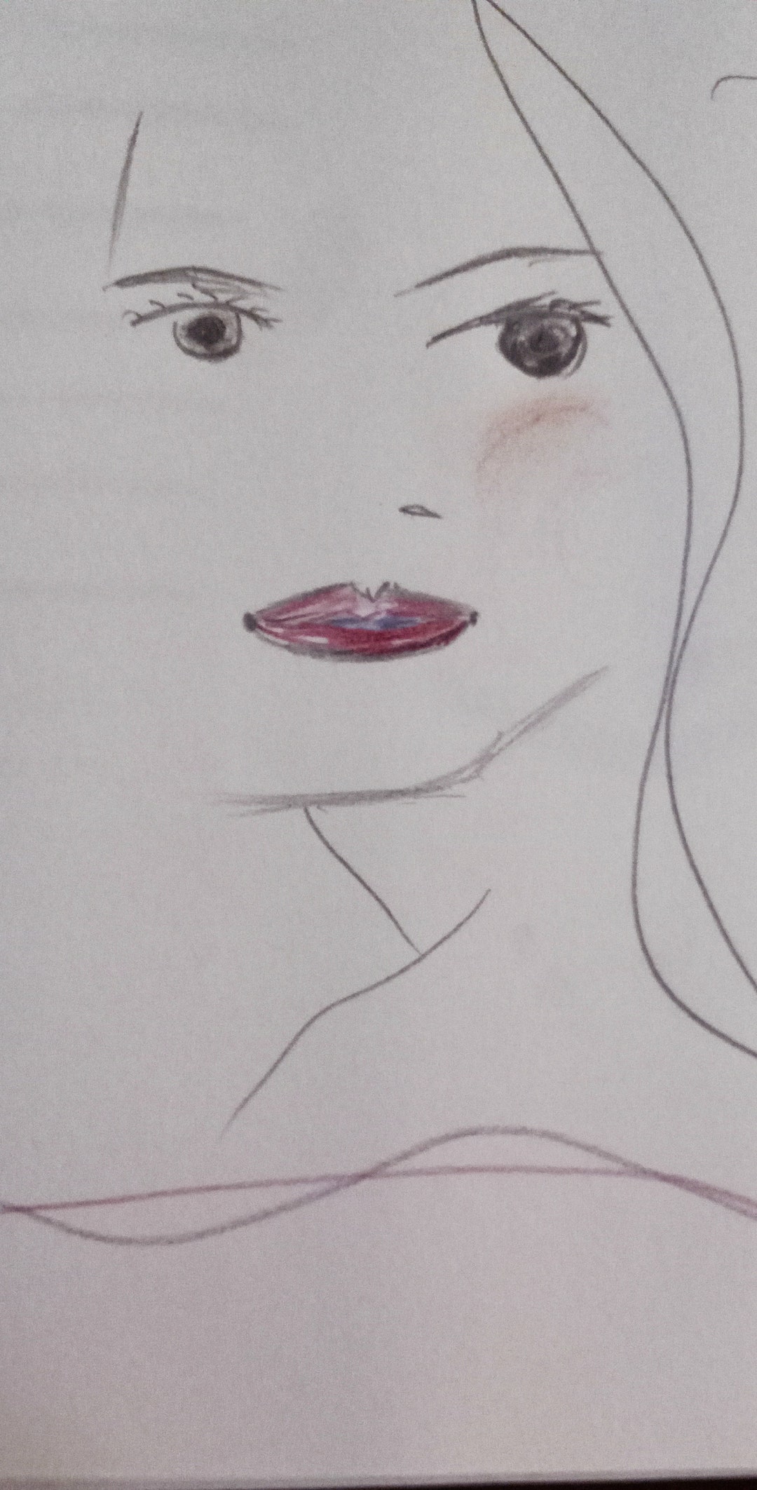 My Face Drawings - Etsy
