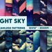20 Night Sky Seamless Digital Patterns, Digital Paper, Scrapbooking ...