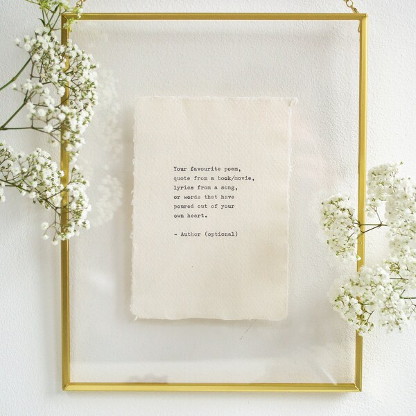 Custom Quote Print - Etsy