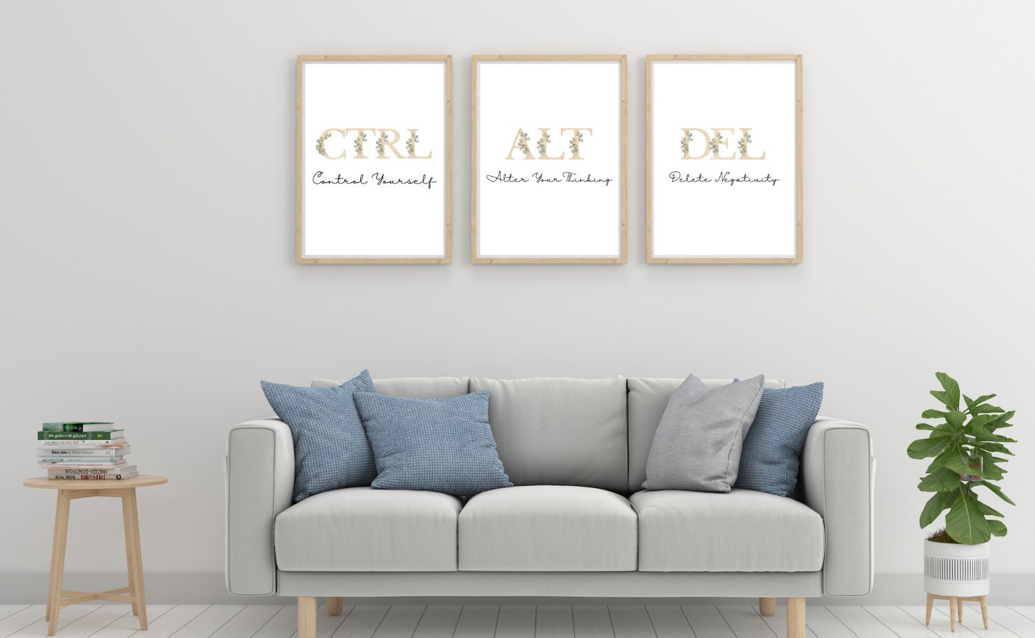 Ctrl Alt Delete Sign, Ctrl Yourself Alt Thinking Del Negativity ...