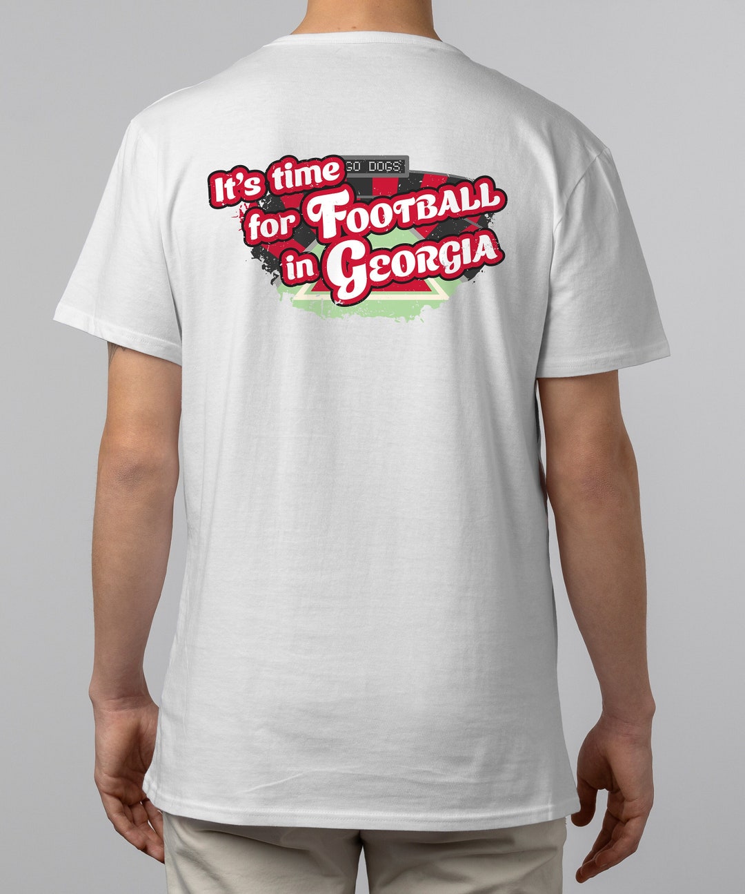 Georgia Bulldogs Football Gameday T-shirt mens - Etsy