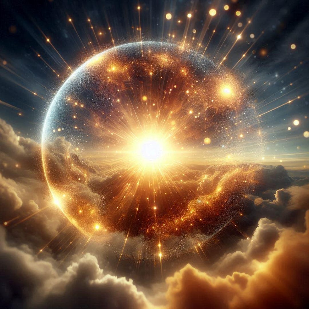 Great Golden Light Very Strong Energy Cleanse All the Chakras Activate ...