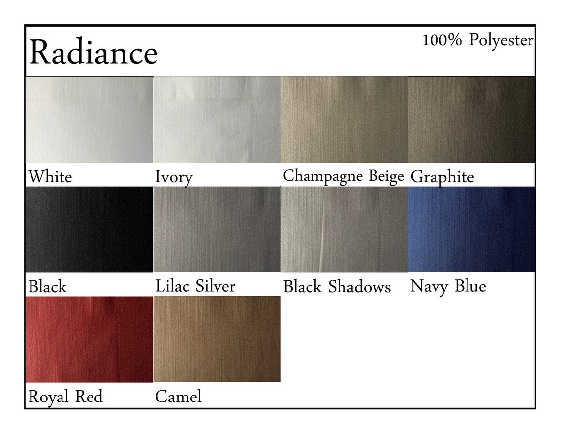 Custom Curtains Drapes, 3 Fabric Collections, Any Color, Any Size, and ...