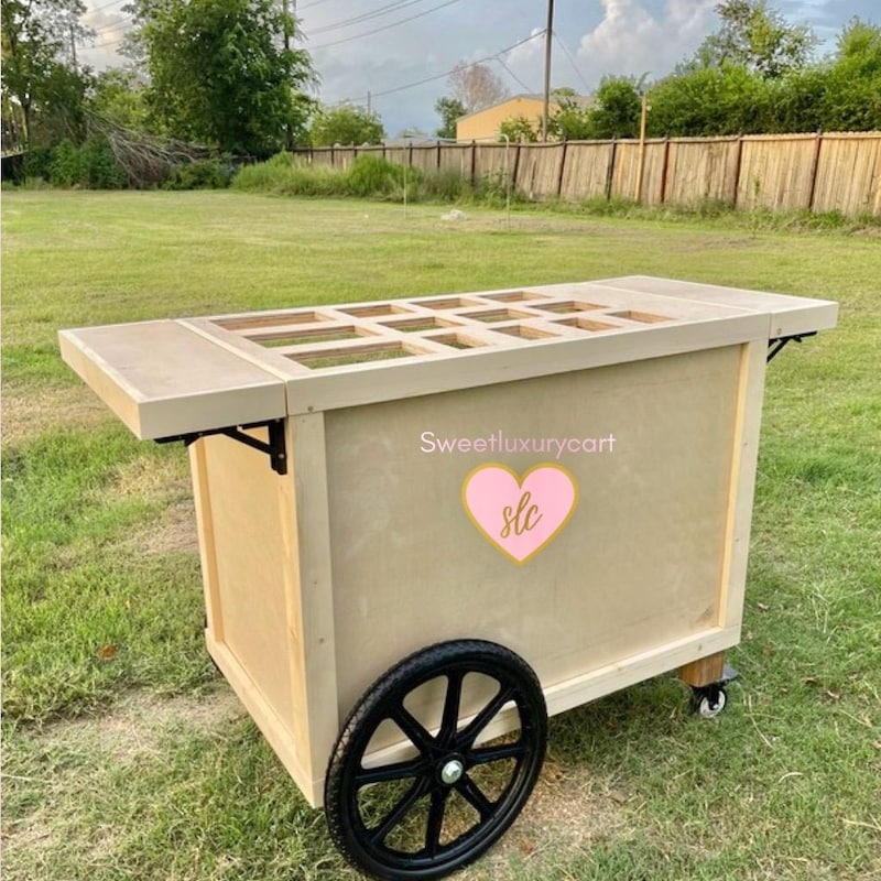 Mobile Charcuterie Cart - Etsy