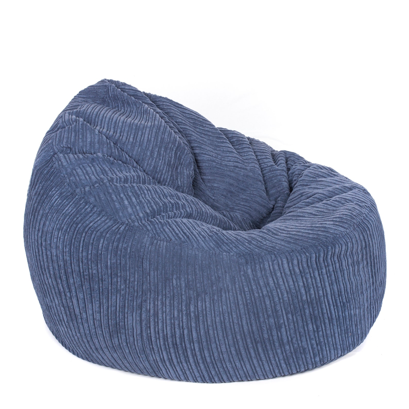 Jumbo Corduroy Bean Bag Chair, Handmade in the UK, Beans Included ...