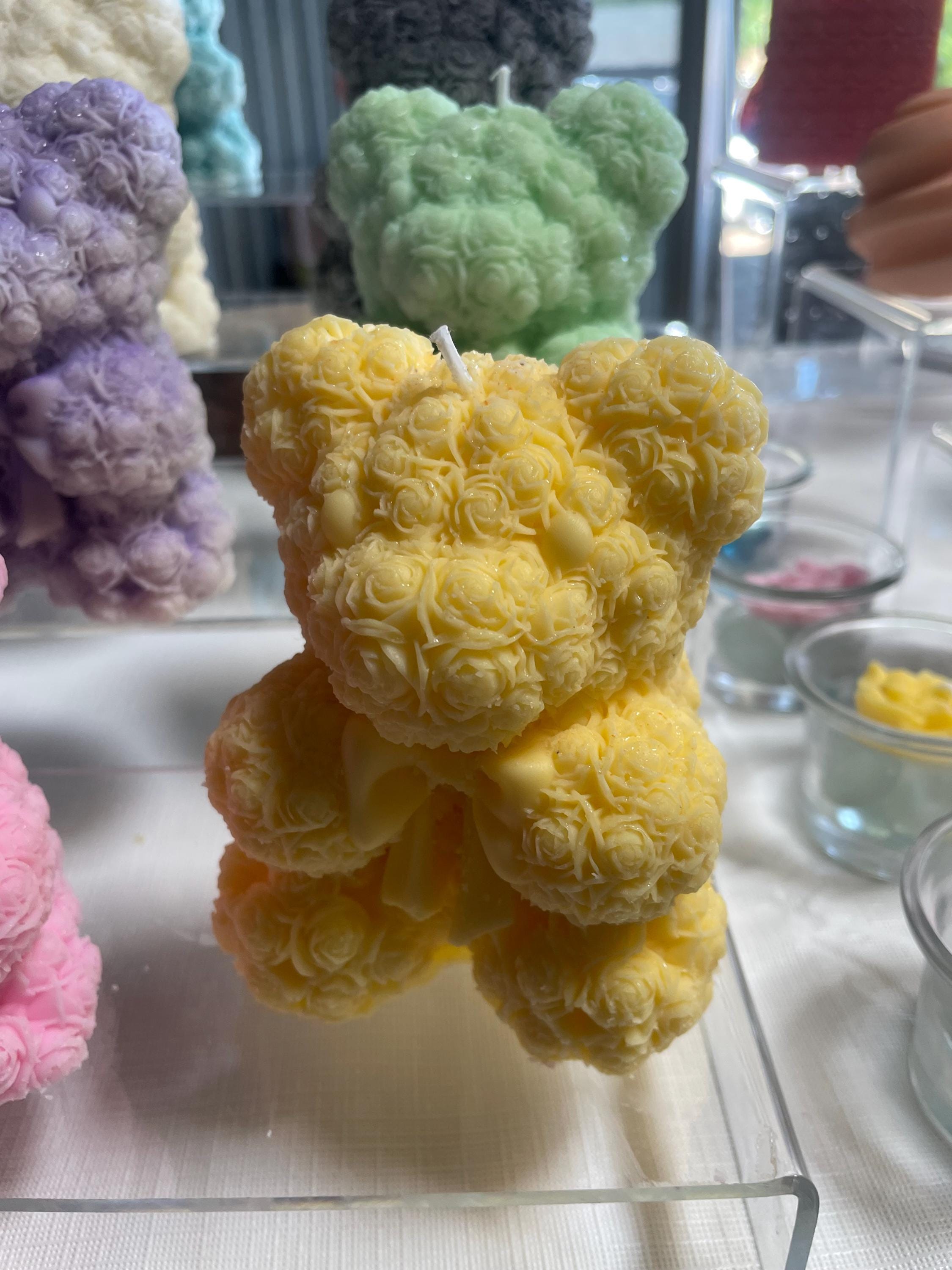 Teddy Bear Candles - Etsy
