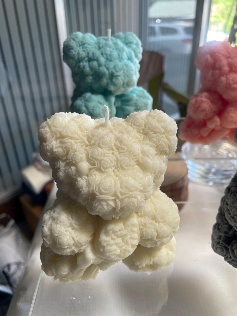 Teddy Bear Candles - Etsy