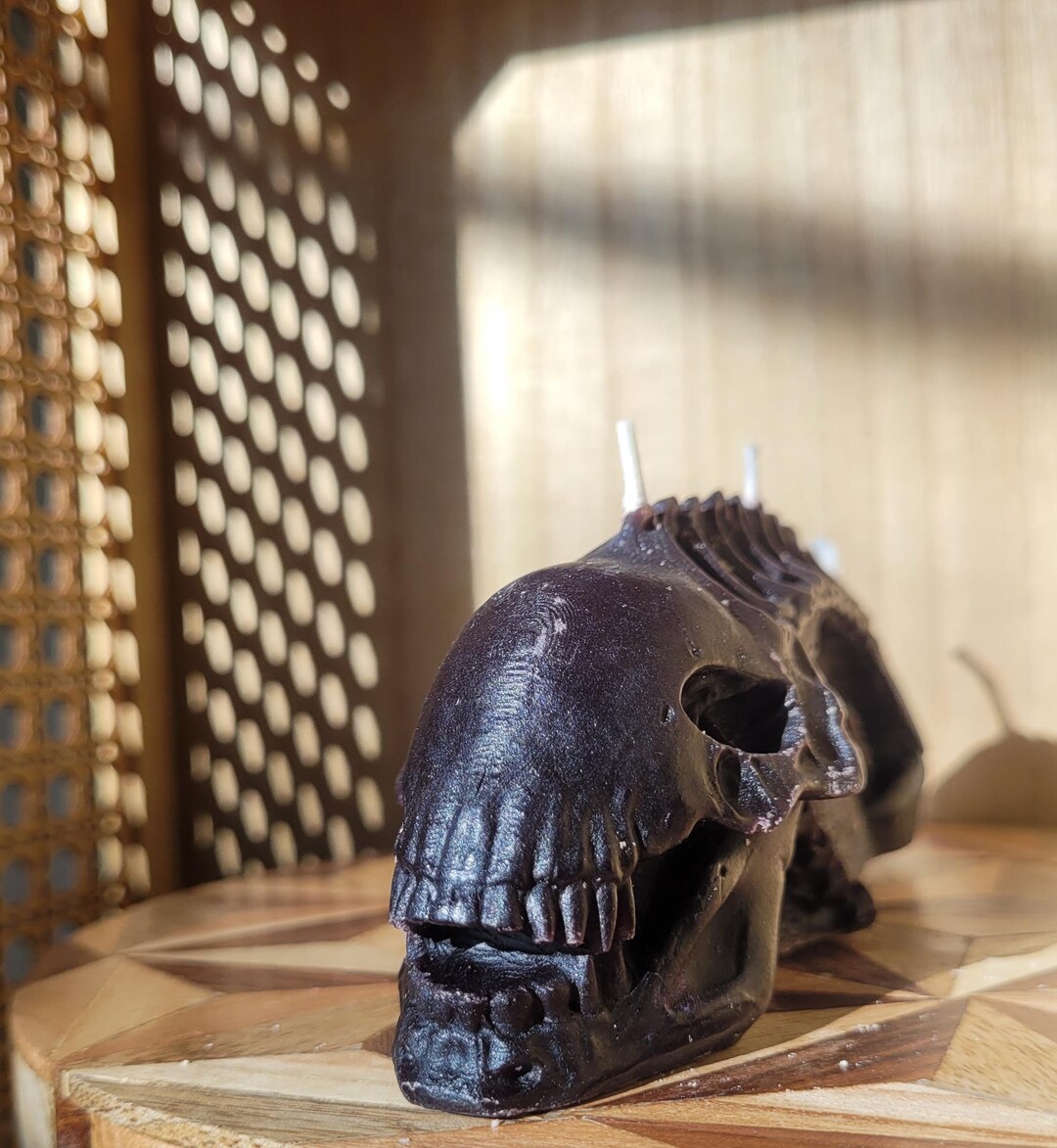 Handmade Upcycled Wax Alien Candle - Etsy