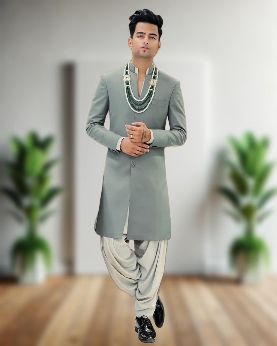 Srk-inspired Kurta Shalwar: Bollywood Sherwani Set - Etsy