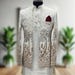 Luxury Jodhpuri 3-piece Set: Embroidered Open Jacket, Kurta, Pant - Etsy