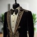 Handcrafted Mens Luxury Tuxedo Suit – Exclusive 4-piece Designer ...