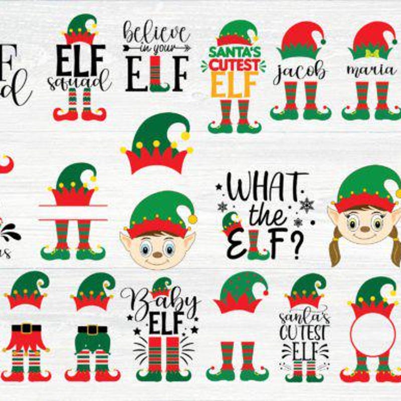 Elf Svg - Etsy