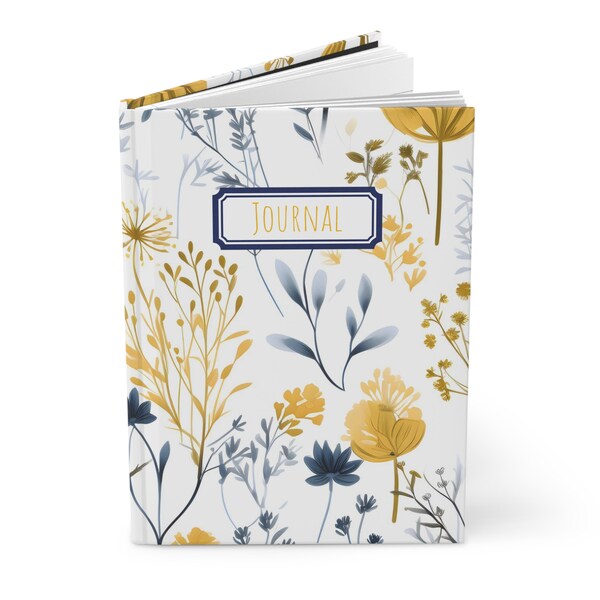 Floral Journal - Etsy