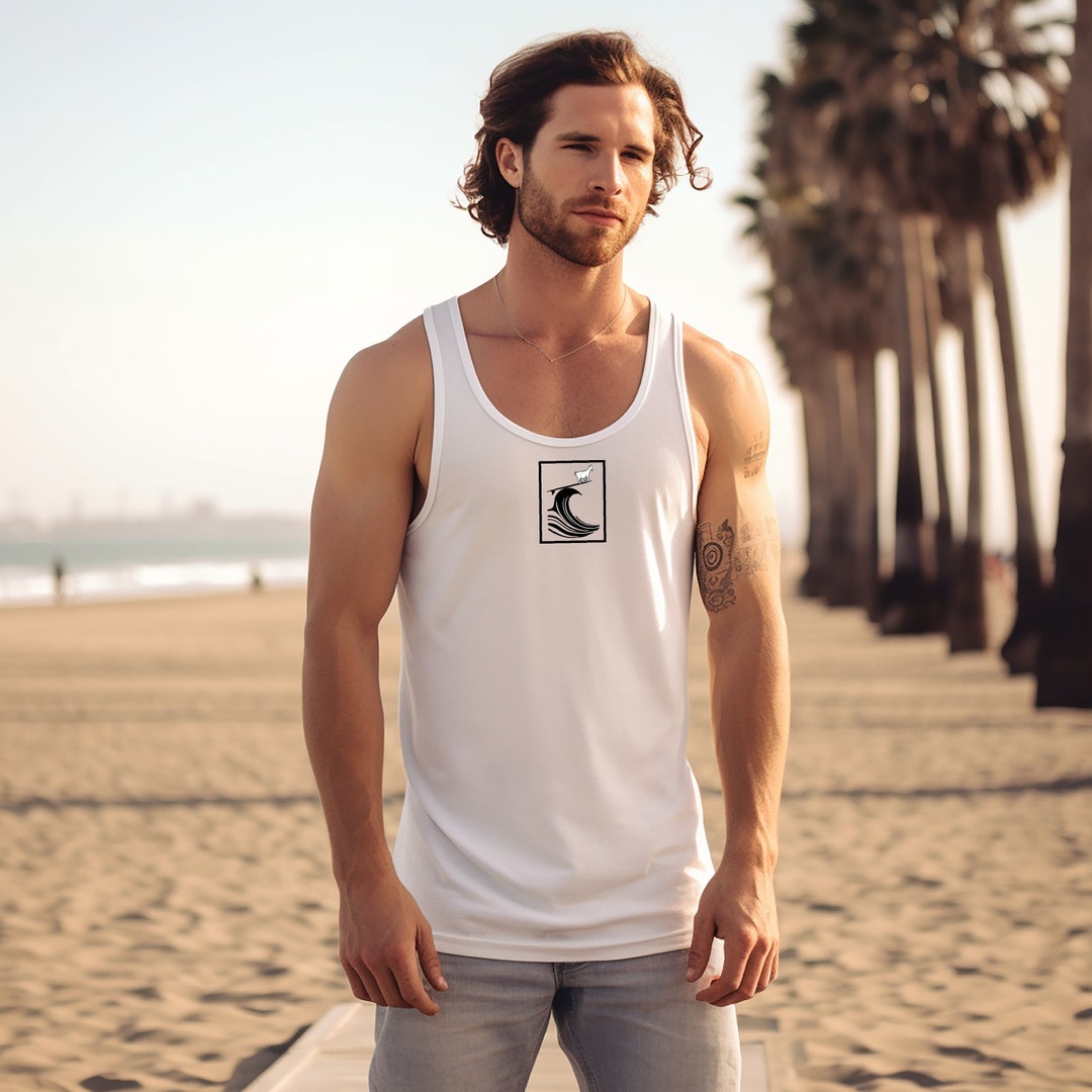 The Goat Surfer Tee Shirt,gift for Surfer Dads,summer Vibe Tank Top ...