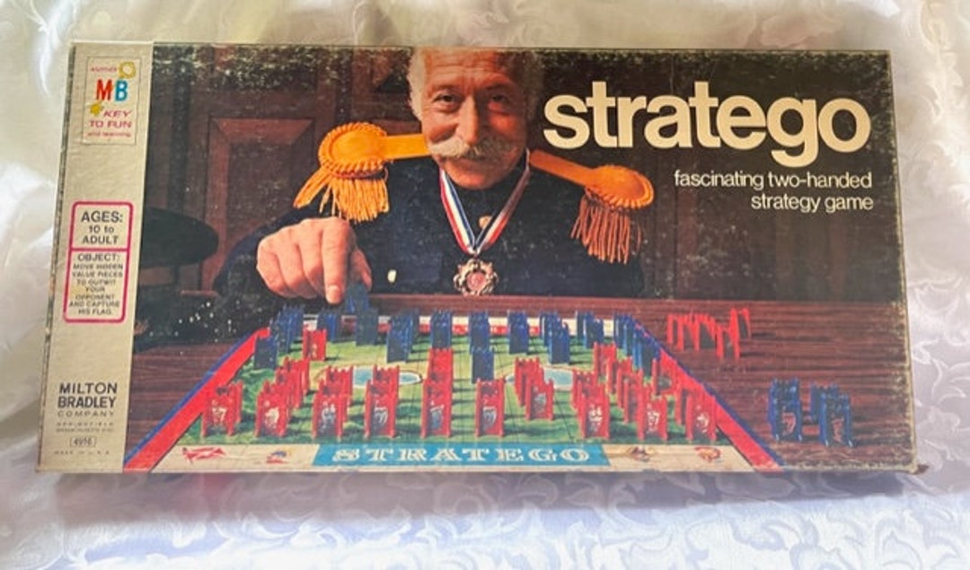 70's Stratego by Milton Bradley - Complete - Etsy